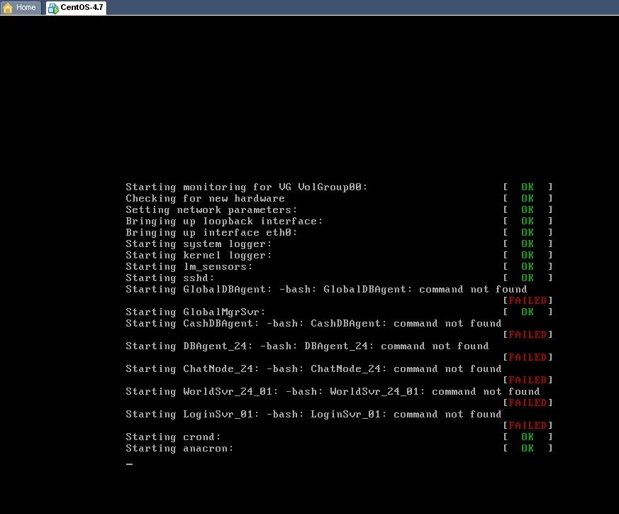 Server Loading Failed But Should Say Ok Ragezone Mmo Development Forums