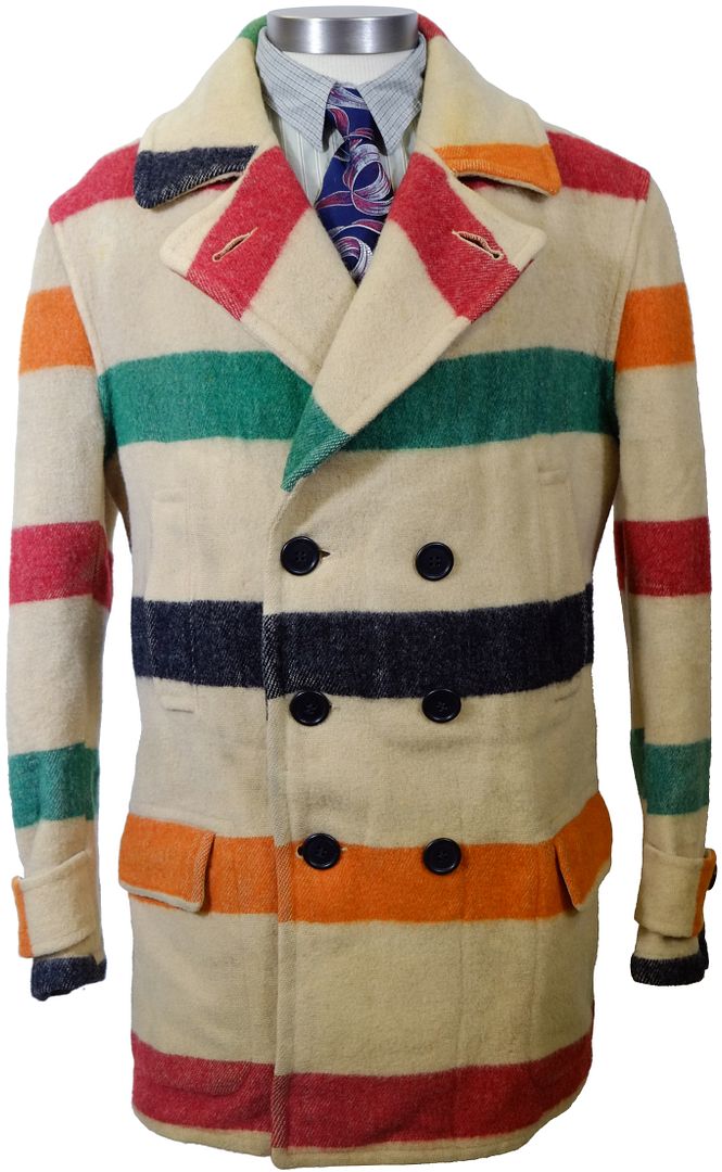 1930s Pendleton striped blanket coat | Vintage-Haberdashers Blog