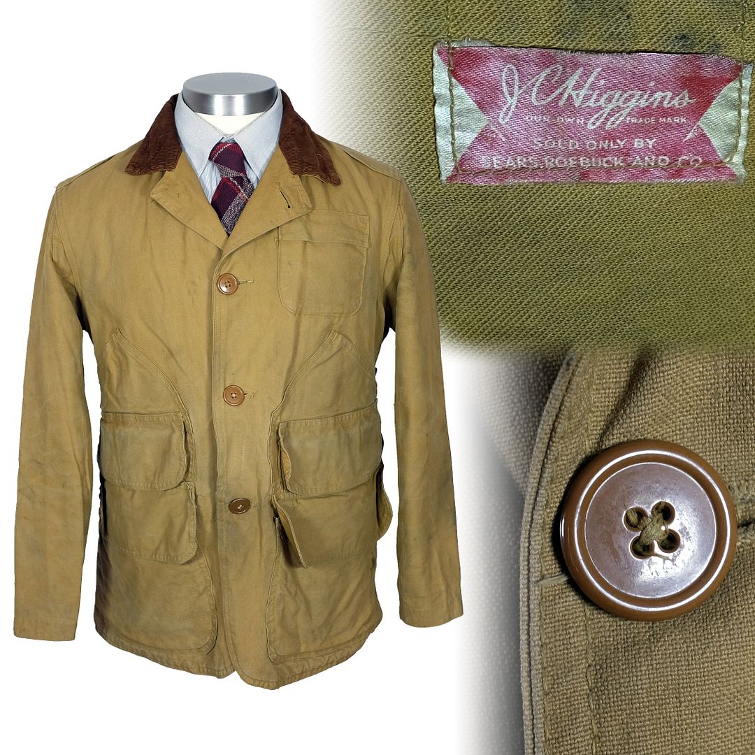 JC Higgins hunting jacket | Vintage-Haberdashers Blog