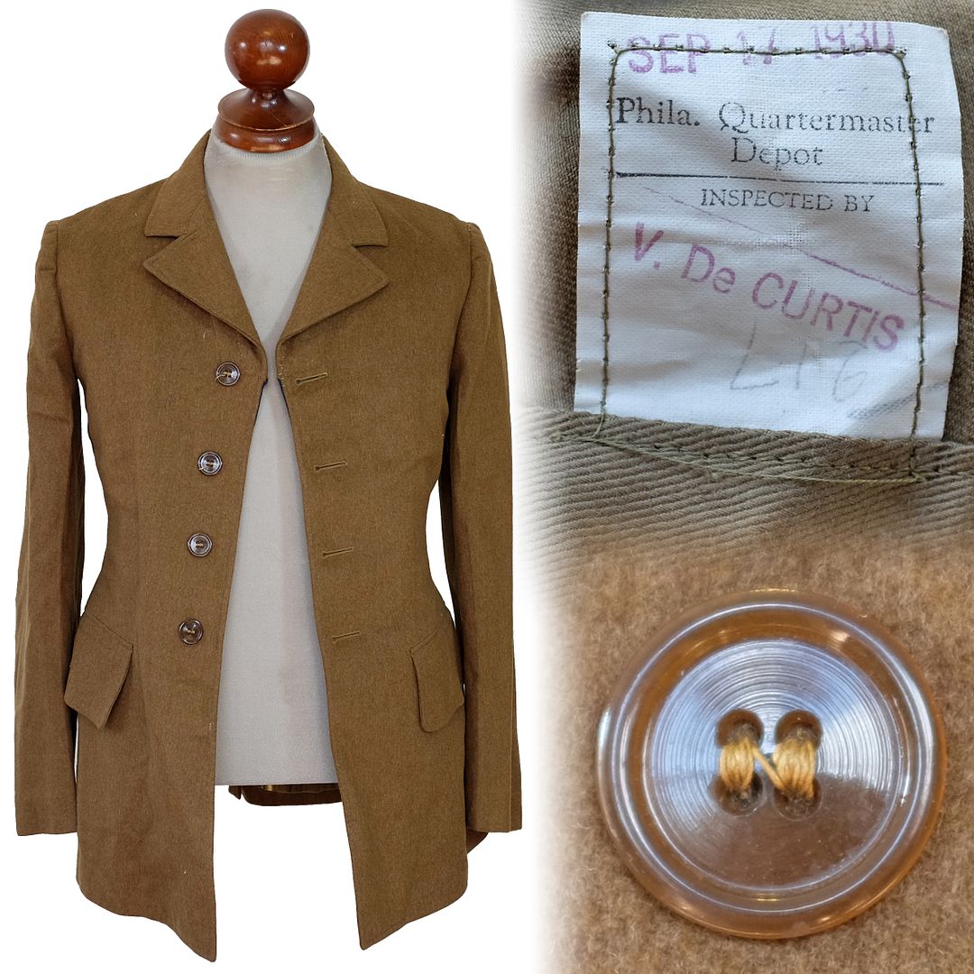1930 dated US Army Tunic | Vintage-Haberdashers Blog