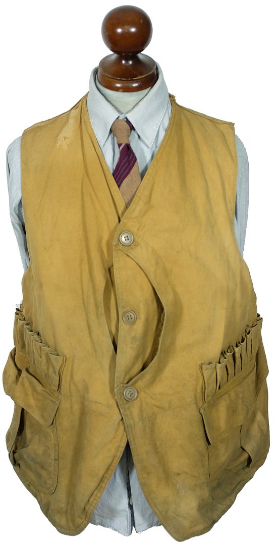 1930s Red Head half-moon hunting vest | Vintage-Haberdashers Blog