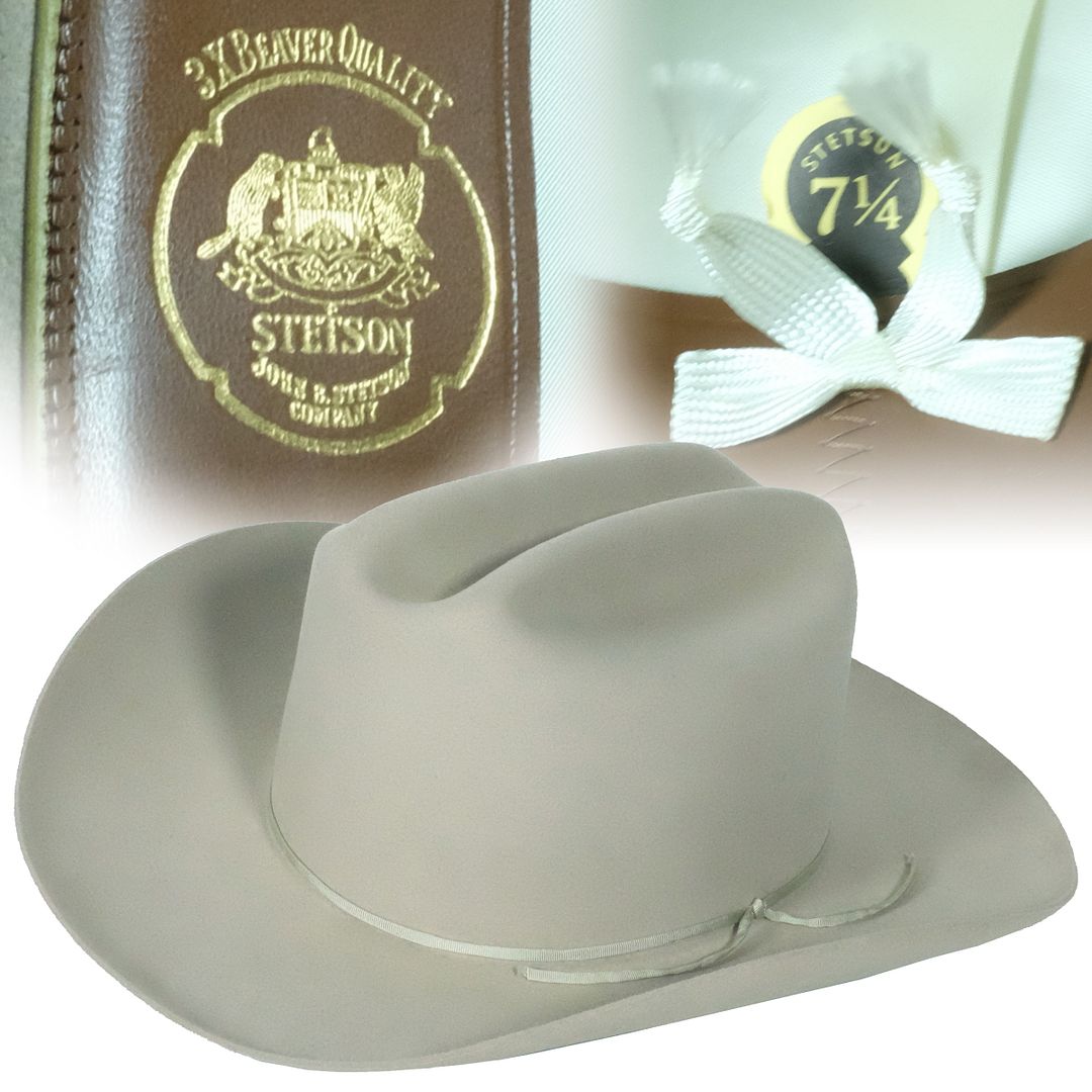 1950s 3x Beaver Quality Stetson cowboy hat | Vintage-Haberdashers Blog