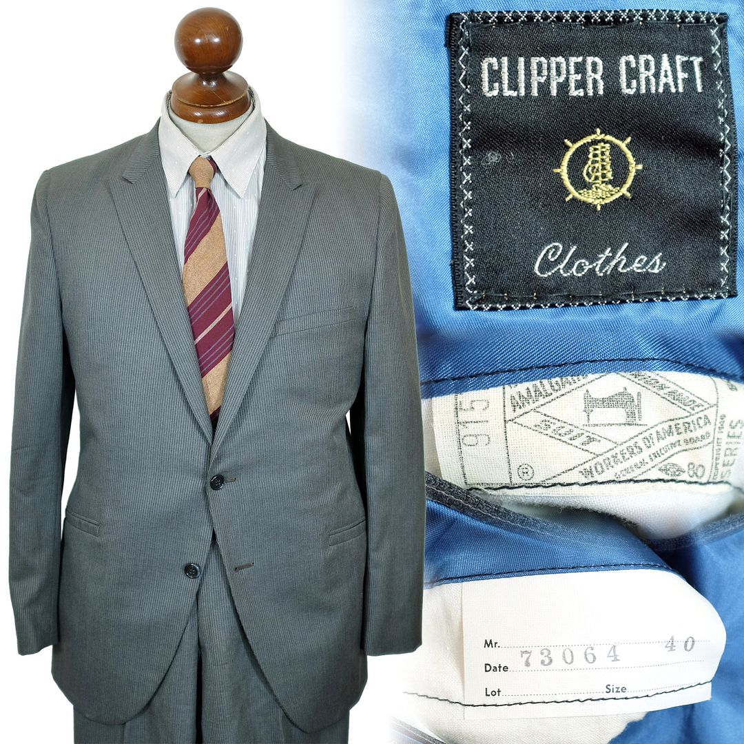 1960s Clipper Craft Clothes suit | Vintage-Haberdashers Blog