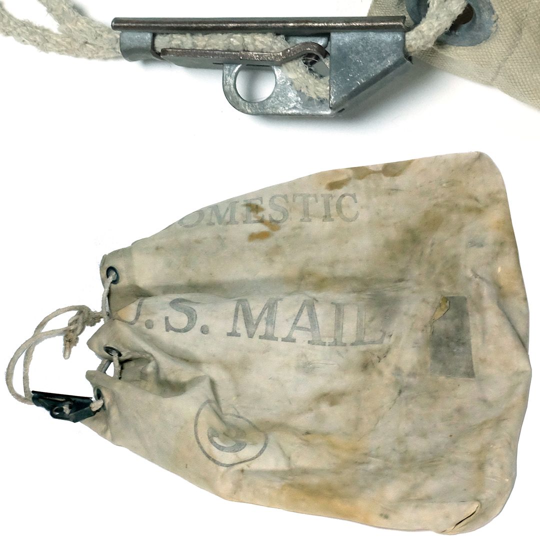 Vintage canvas USPS mail bag | Vintage-Haberdashers Blog