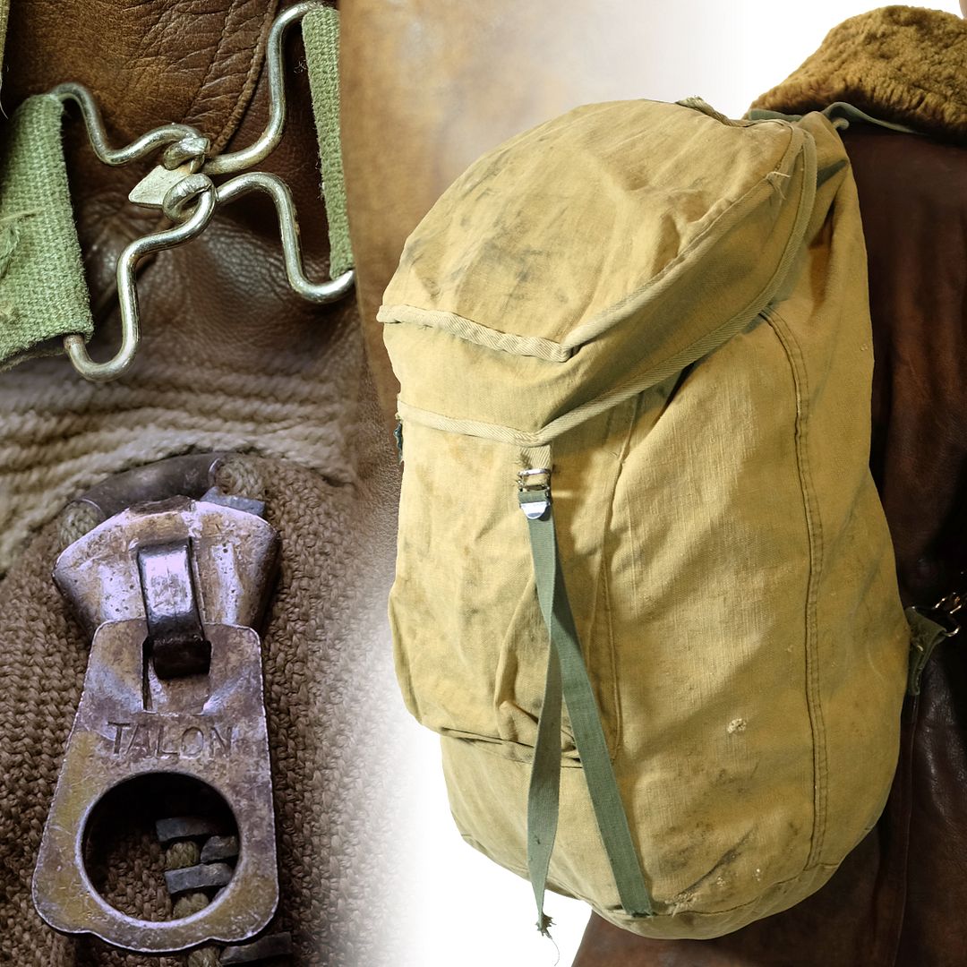 1930s Canvas Backpack | Vintage-Haberdashers Blog