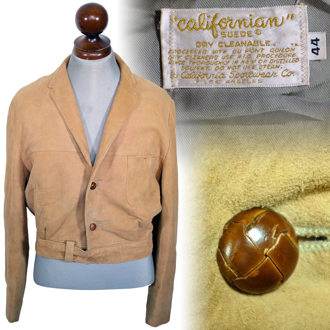 Californian leather jacket | Vintage-Haberdashers Blog