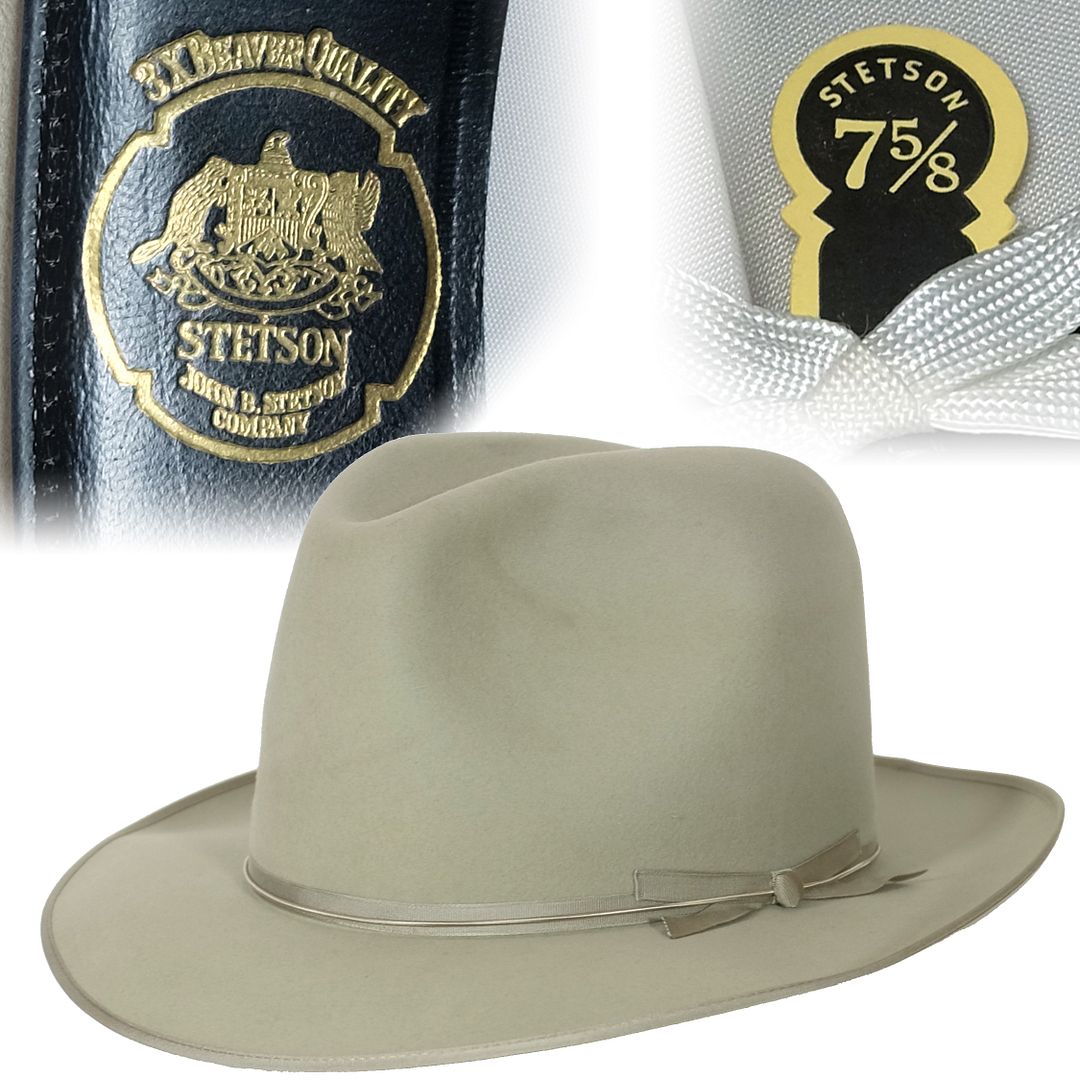 3X Stetson Open Road RENSH | Vintage-Haberdashers Blog