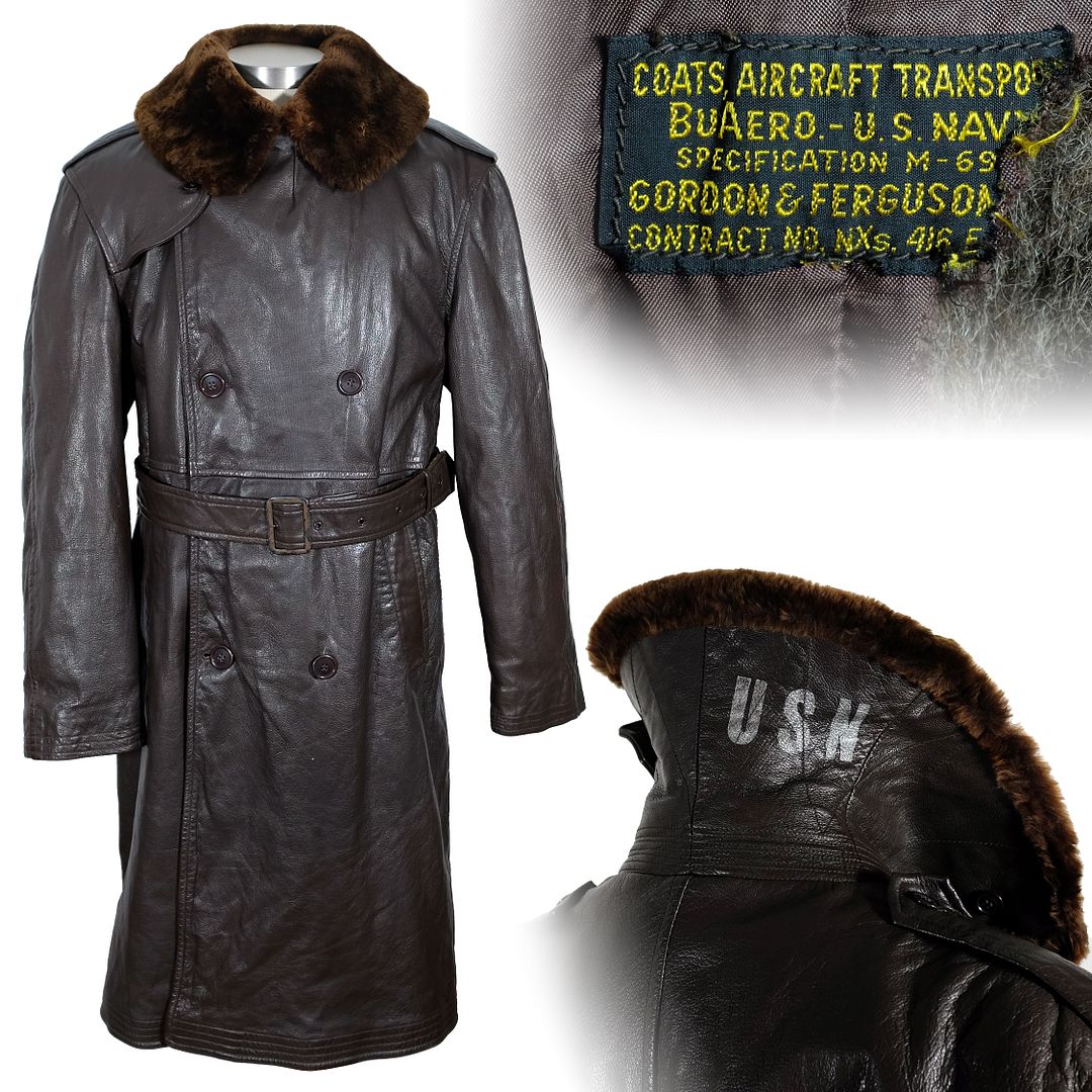 USN M-69 Aircraft Transport Coat | Vintage-Haberdashers Blog