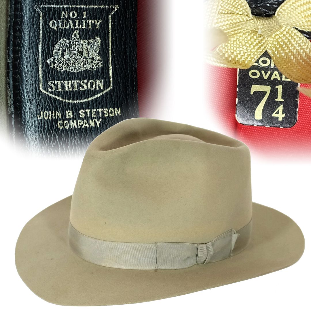 Stetson No. 1 Quality western fedora | Vintage-Haberdashers Blog