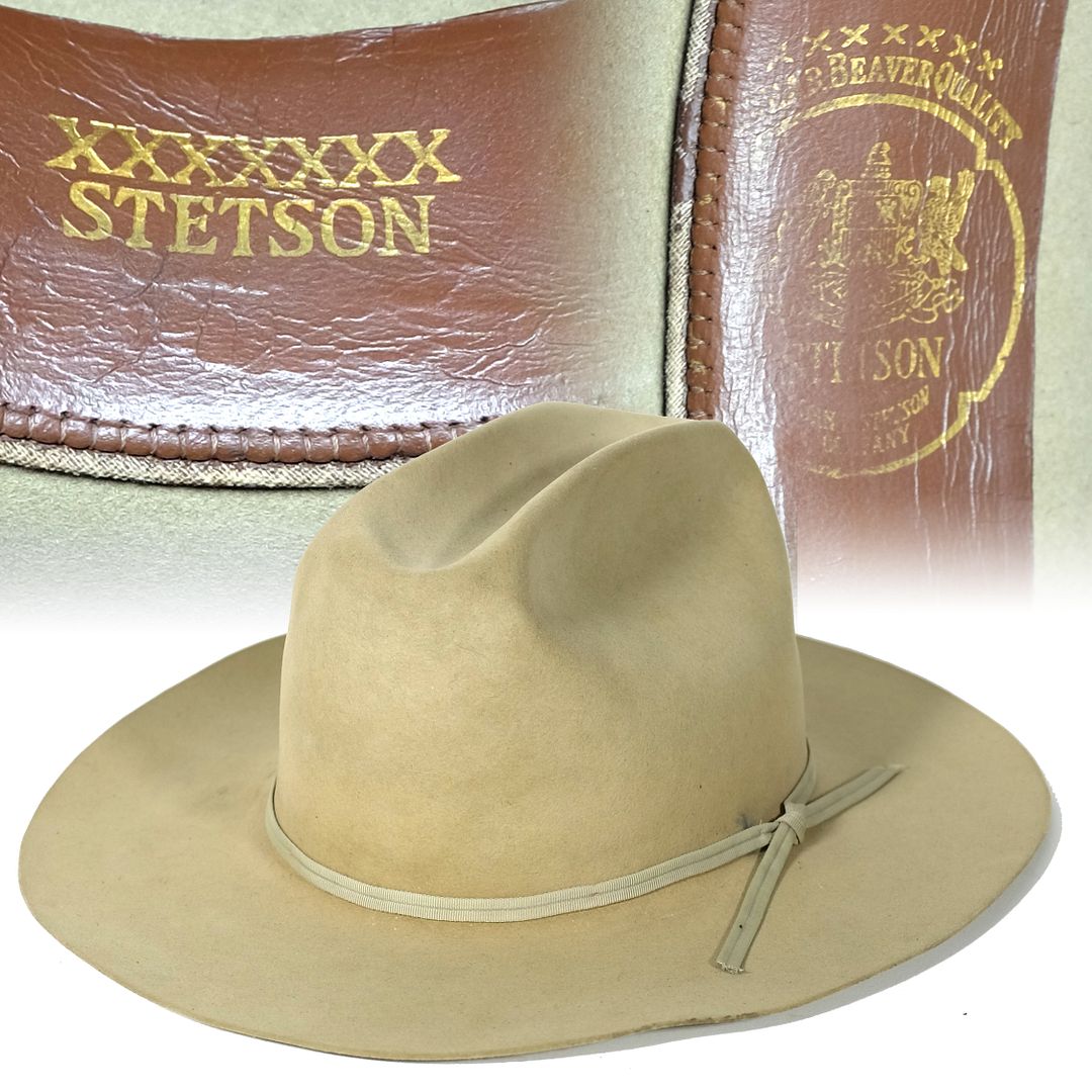 Stetson 7X Clear Beaver cowboy hat | Vintage-Haberdashers Blog