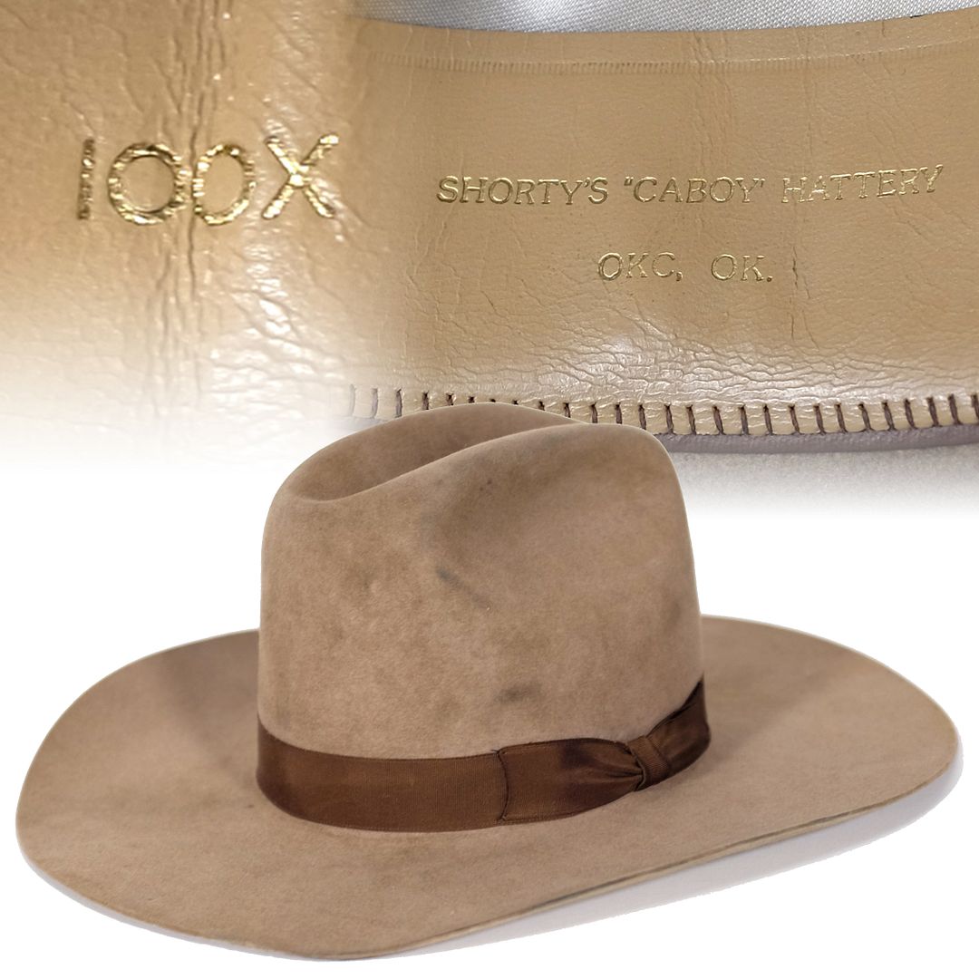 Shorty’s Caboy hattery 100X custom | Vintage-Haberdashers Blog