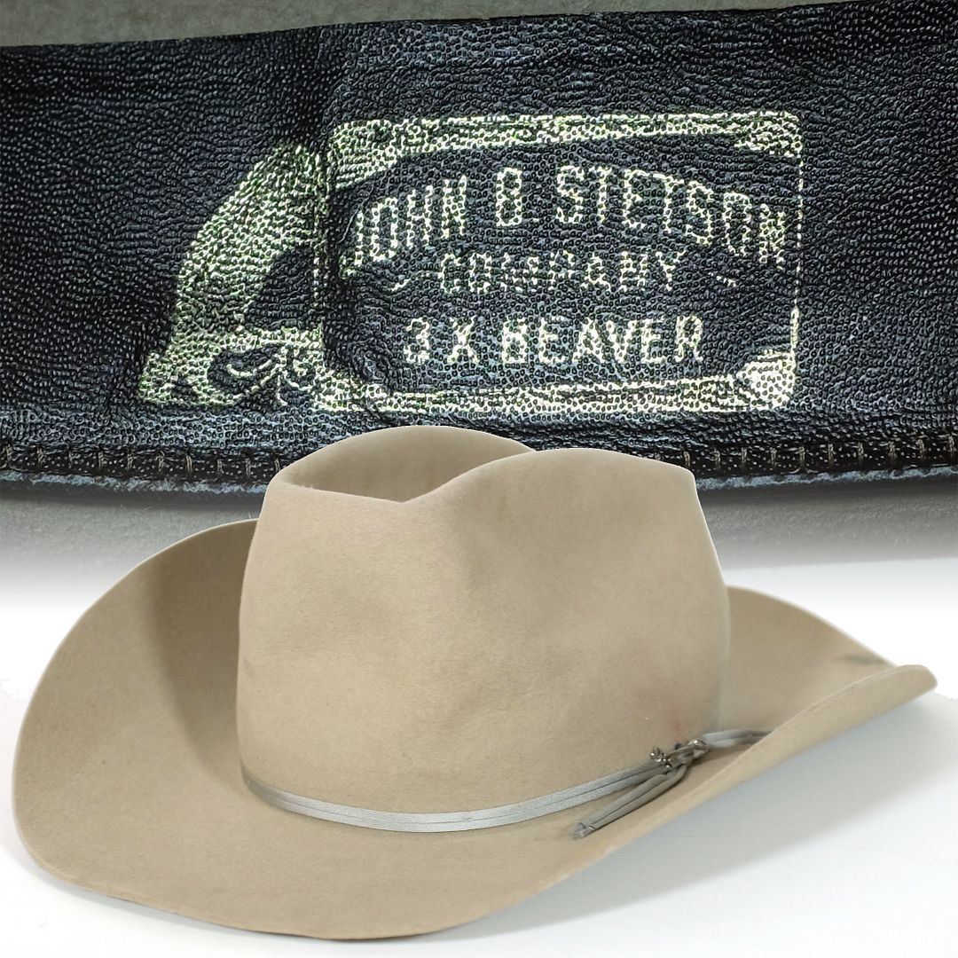 1980s 3X Beaver Stetson | Vintage-Haberdashers Blog