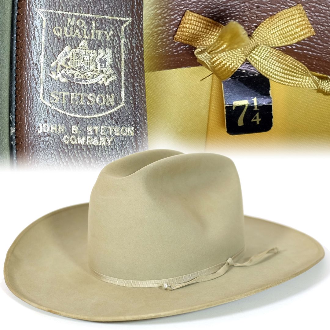 Stetson No. 1 Quality cowboy hat | Vintage-Haberdashers Blog