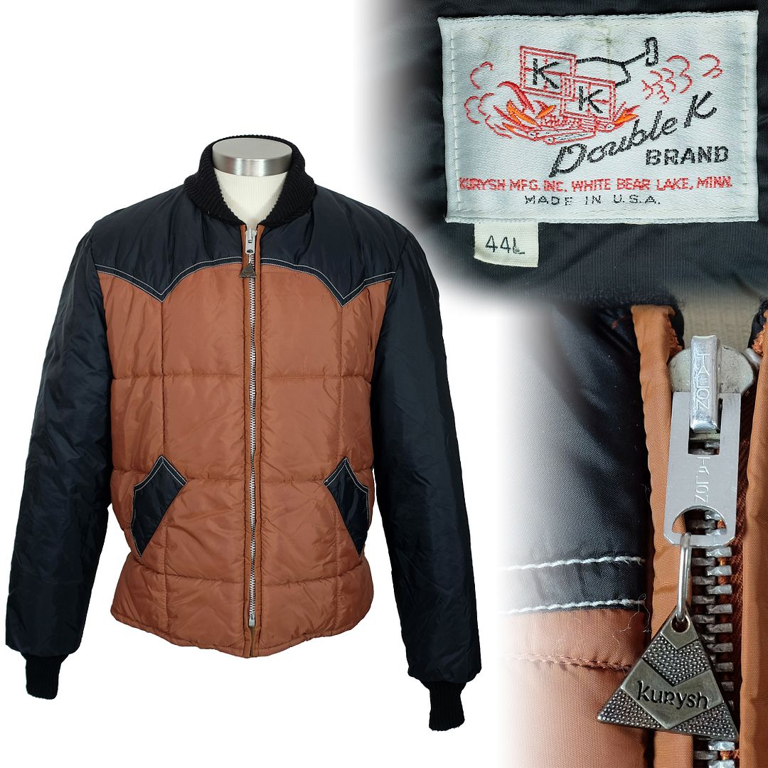 Double K Brand western down jacket | Vintage-Haberdashers Blog