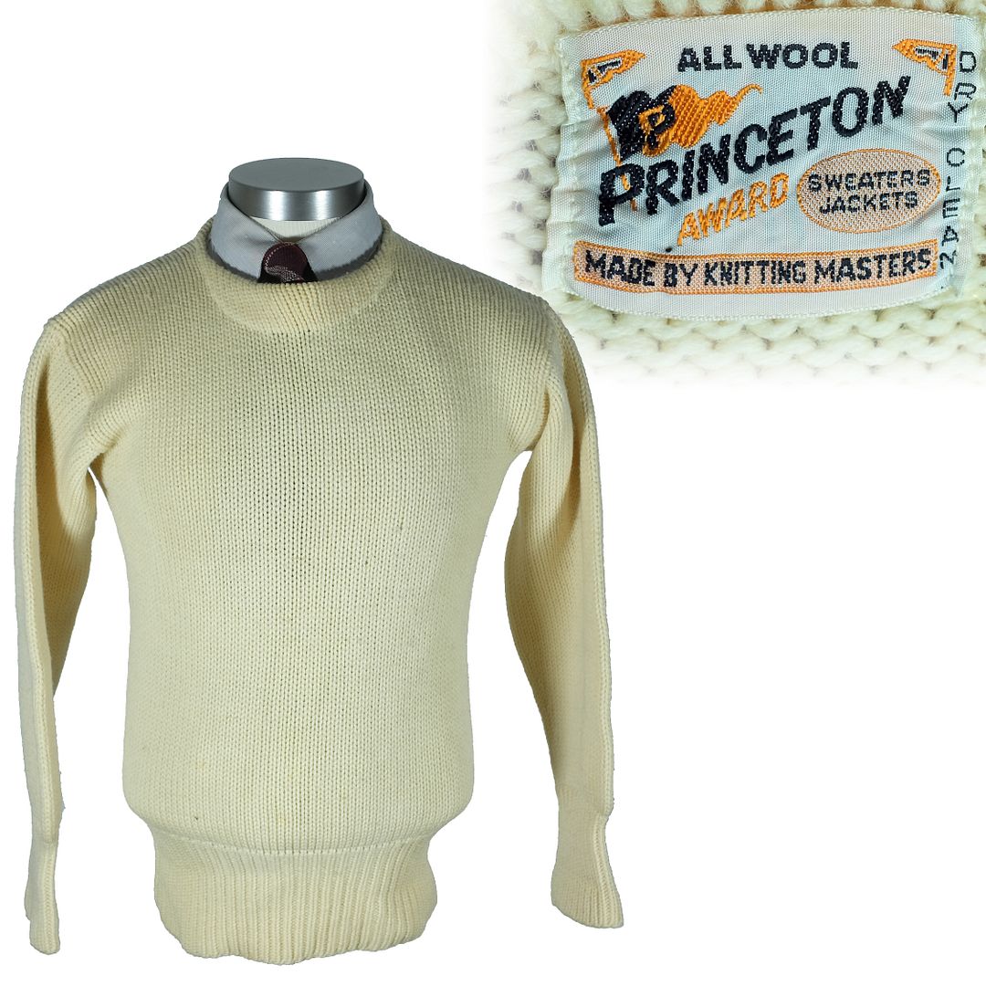 Princeton Award sweater | Vintage-Haberdashers Blog