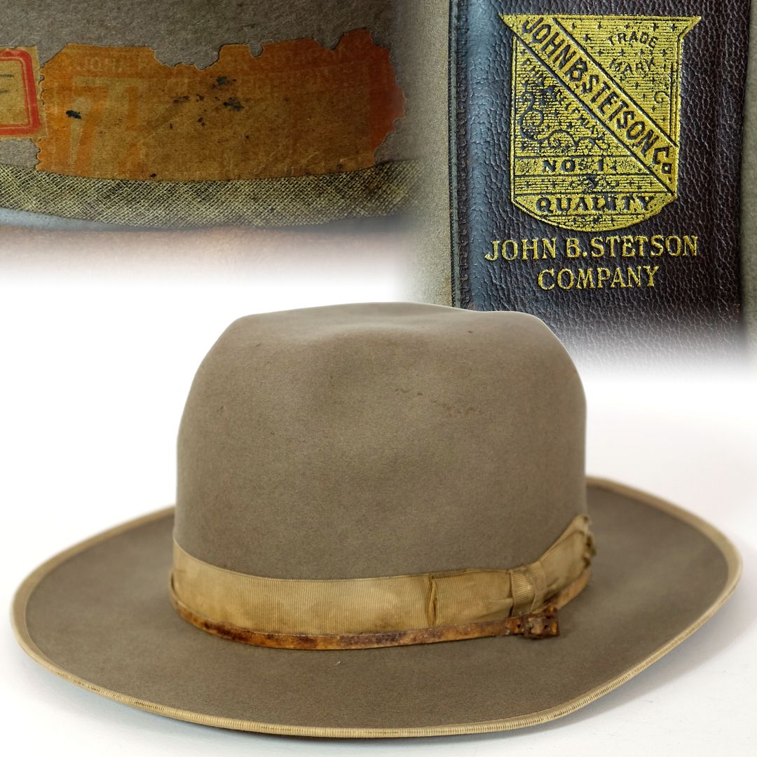 1920s Stetson No. 1 Quality western | Vintage-Haberdashers Blog