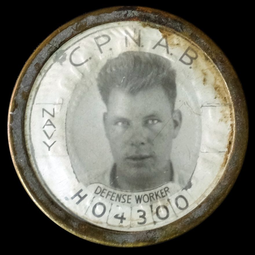 WWII Naval Contractors Badge | Vintage-Haberdashers Blog