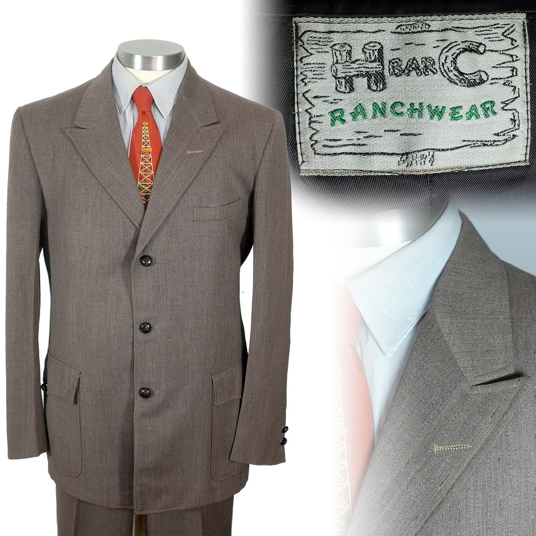H Bar C ranchwear suit | Vintage-Haberdashers Blog