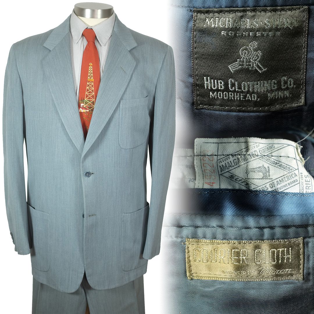 1950s Michael Stern suit | Vintage-Haberdashers Blog