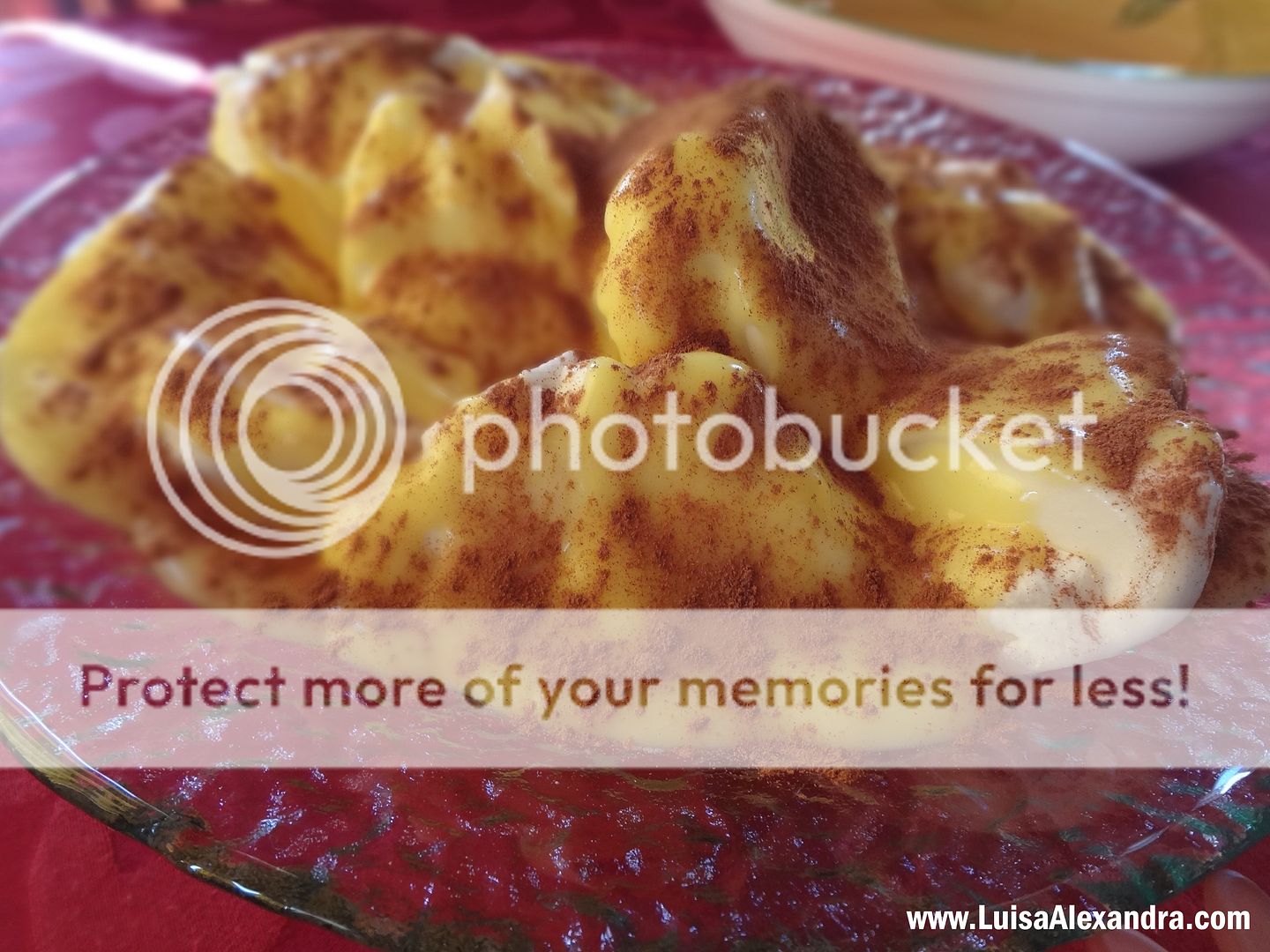 Farófias no Microondas com Creme Custard • Bimby [Thermomix] - Luísa ...