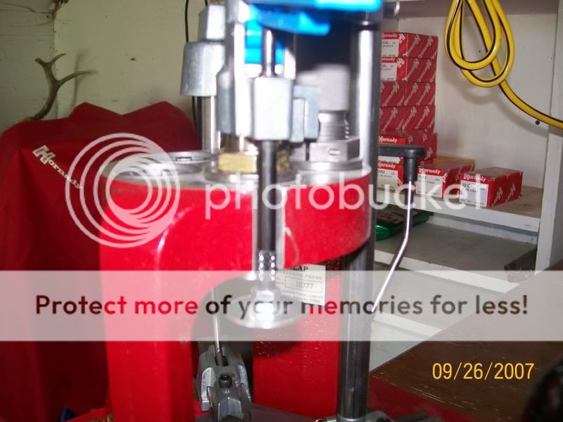 Hornady LNL with Dillon Powder check die