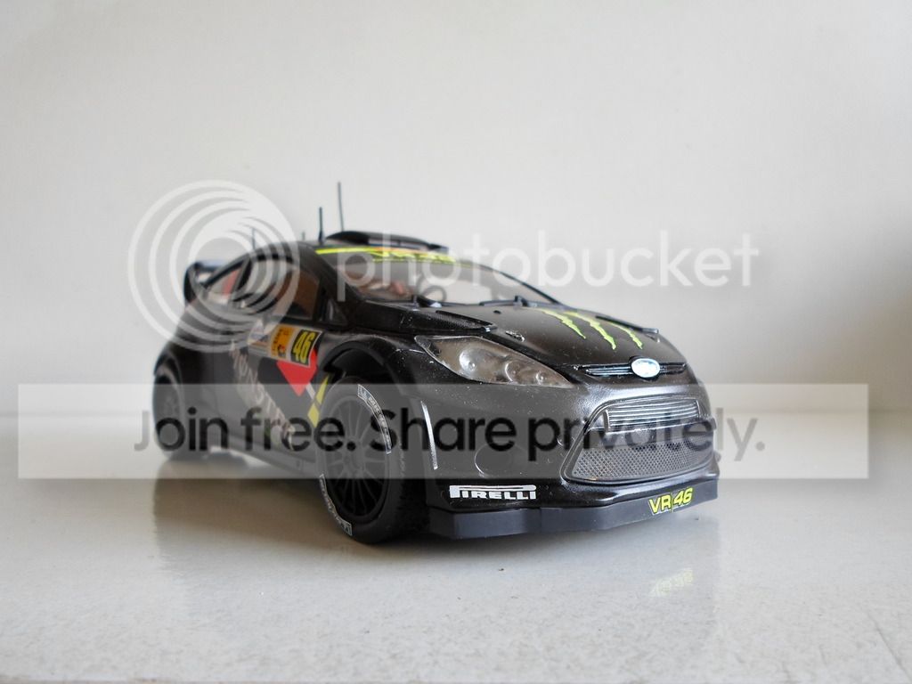 Belkits WRC Ford Fiesta - VR46 Rossi version - Ready For Inspection ...