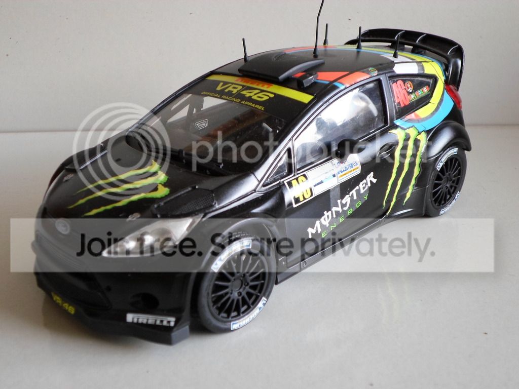 Belkits WRC Ford Fiesta - VR46 Rossi version - Ready For Inspection ...