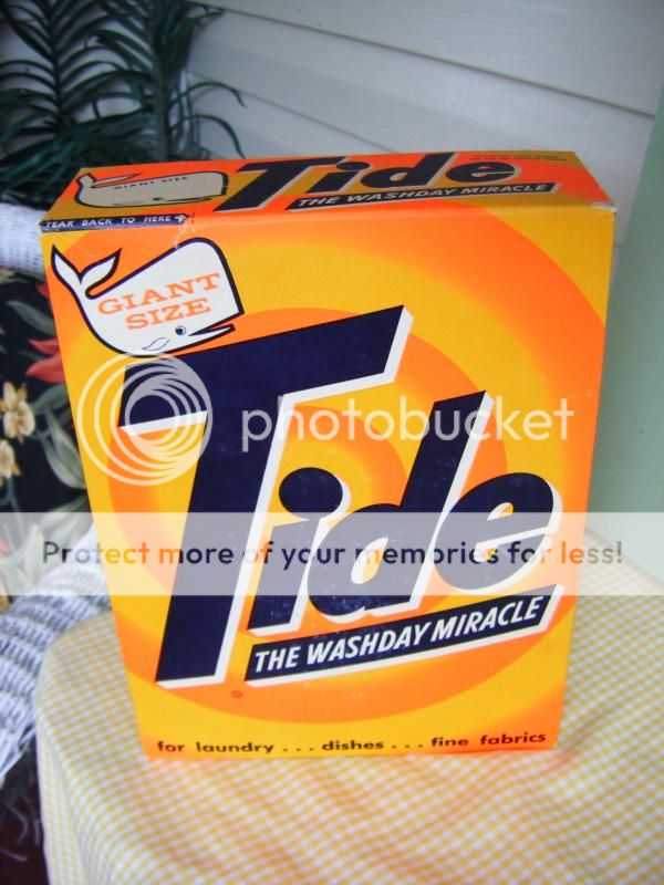 Vintage Sealed Box Tide Detergent Antique Laundry Soap Powders ...