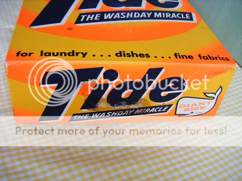 Vintage Sealed Box Tide Detergent Antique Laundry Soap Powders ...