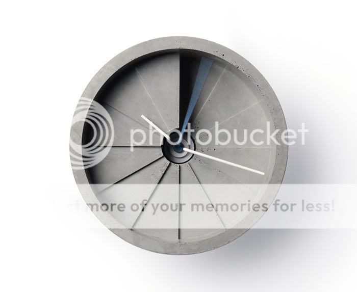 4th Dimension Concrete Clock by 22Design Studio | Matthew Dawber Design ...