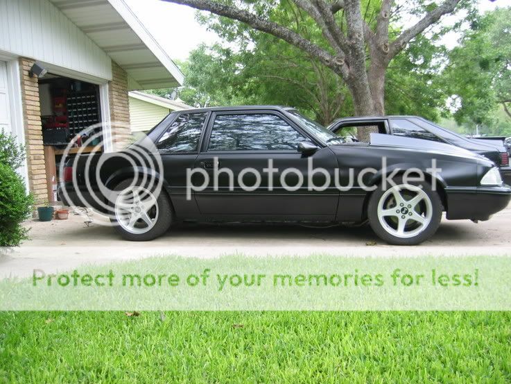 Matte Green Fox Body Mustang