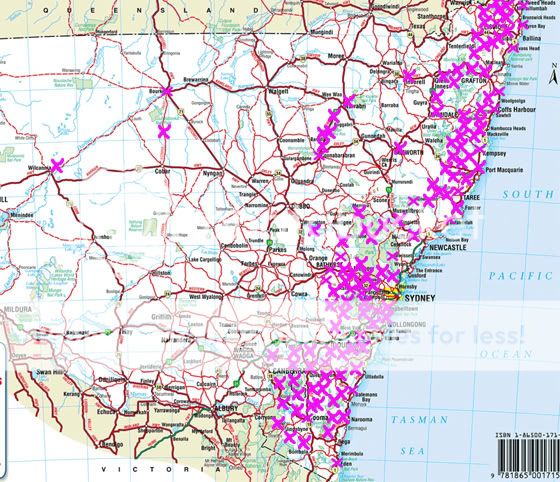 Yowie Map - Yowiehunters Forum