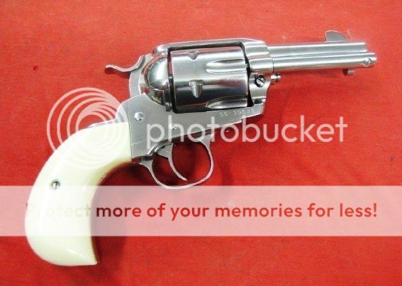 WTS-Ruger Vaquero .45 LC Stainless Steel - Custom Ivory Birds Head ...