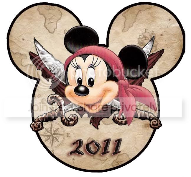 pirate minnie for fan program | Mickey minnie mouse, Minnie, Mickey